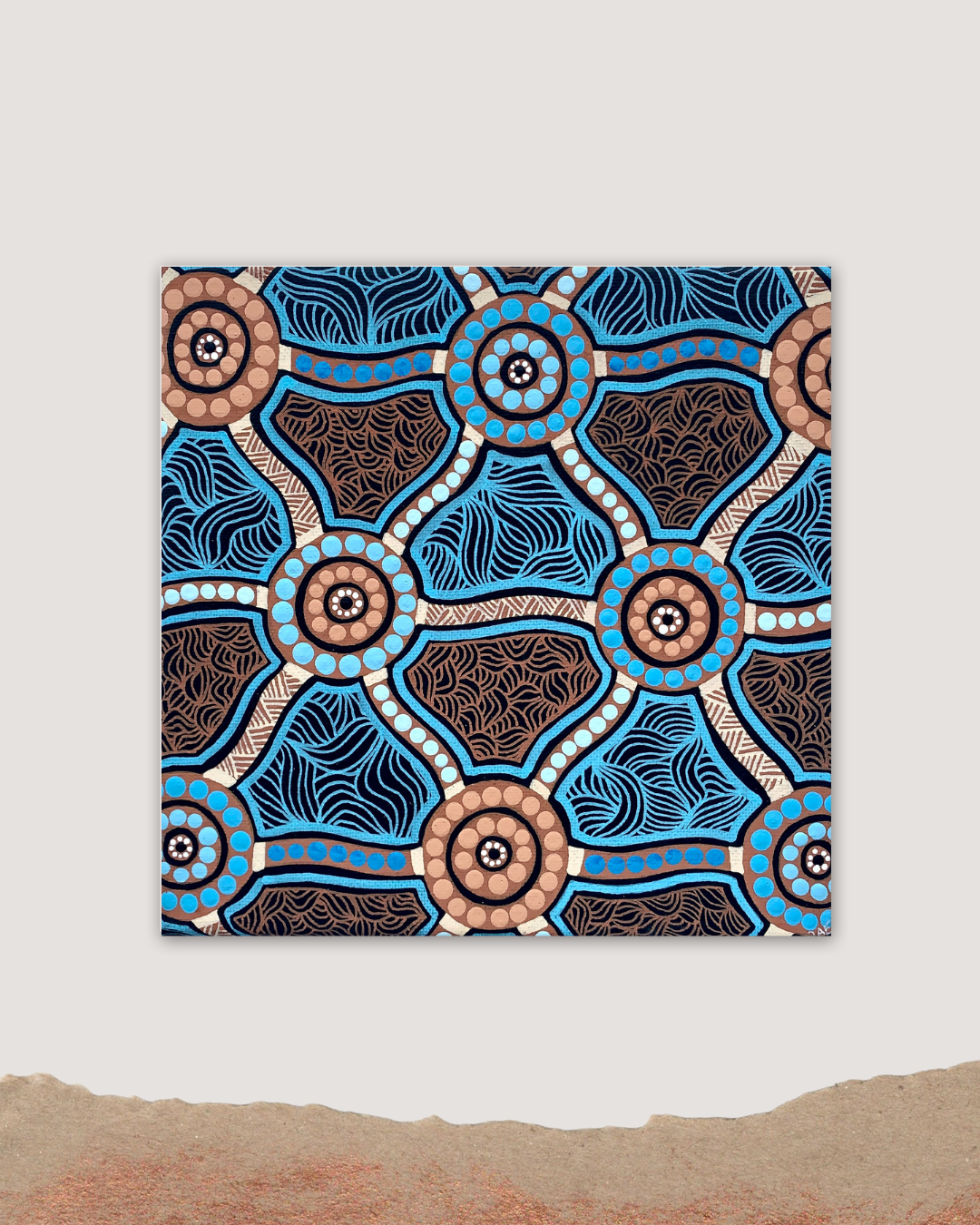 Gallery of Previous Works | Deep Water Shark Gallery - Aboriginal Art